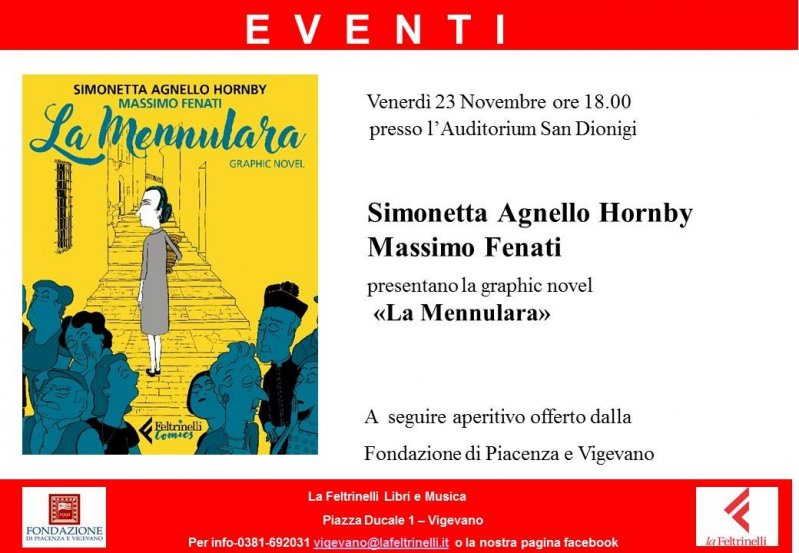 Promozioni - Simonetta Agnello Hornby e Massimo Fenati presentano "La ...